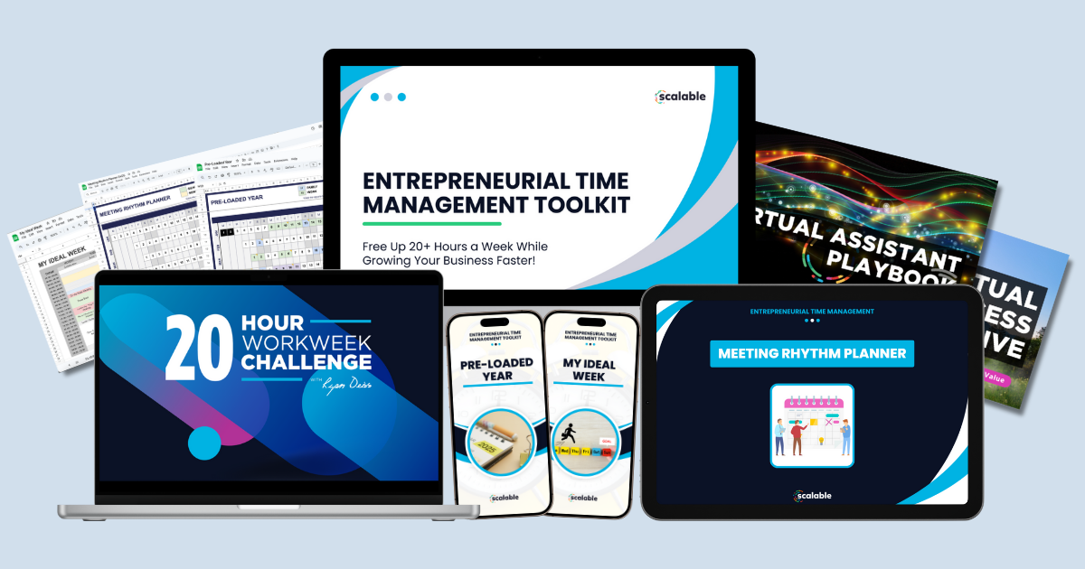 Entrepreneurial Time Management Toolkit - Scalable.co